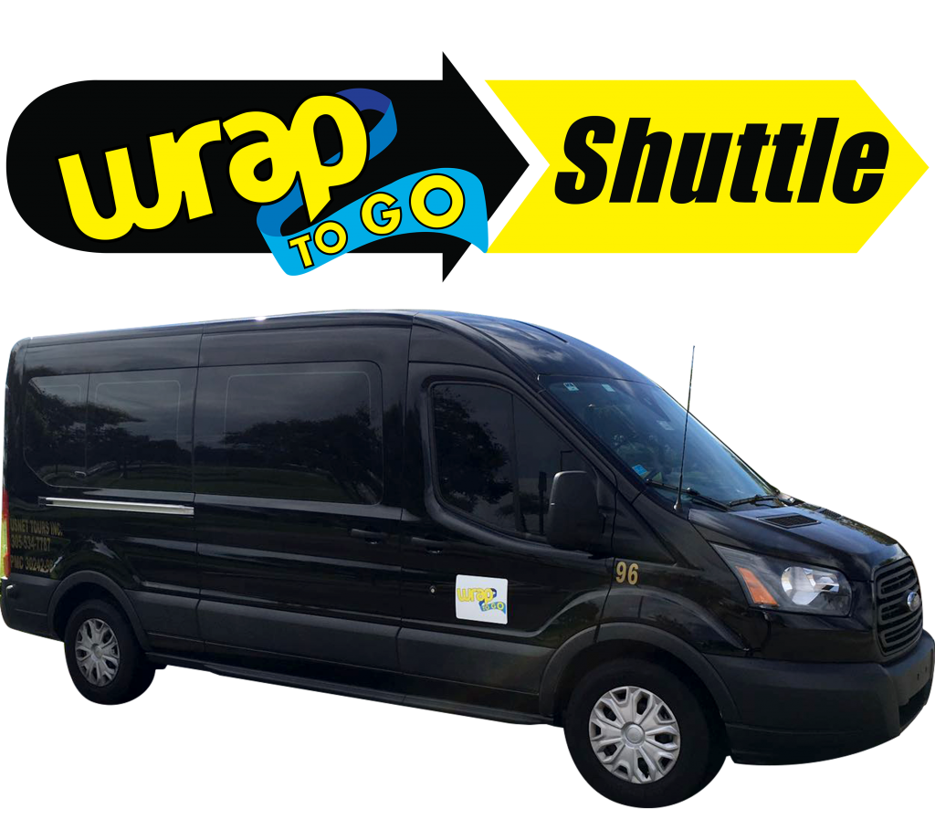 Shuttle – transfers throughout Miami | Wrap to go
